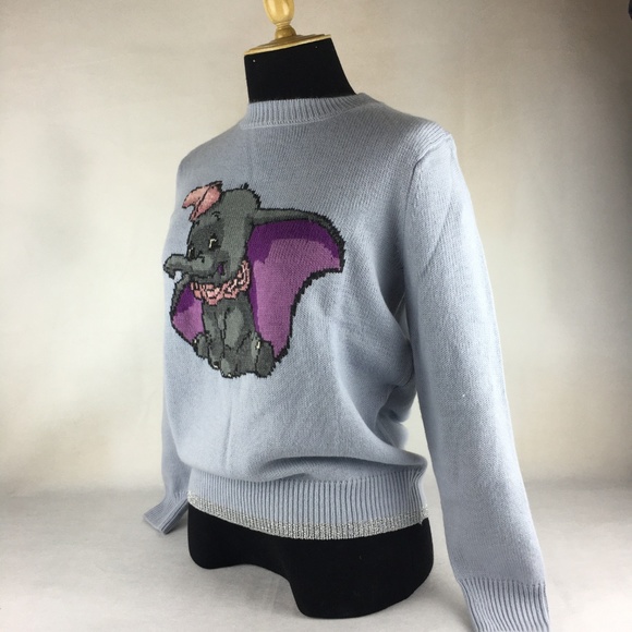 Coach | Sweaters | New Coach 941 Disney Dumbo Intarsia Sweater Sizem ...
